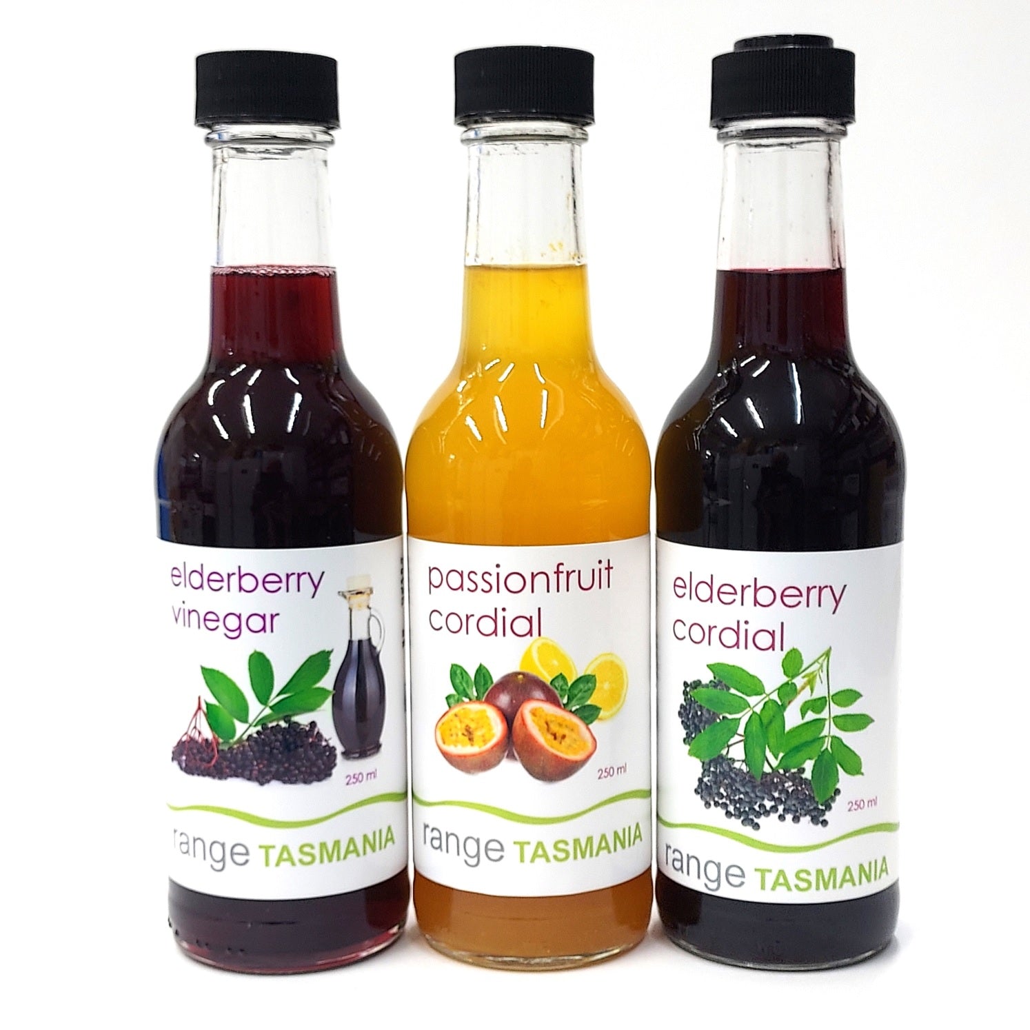 Cordials and Vinegars – Range Tasmania